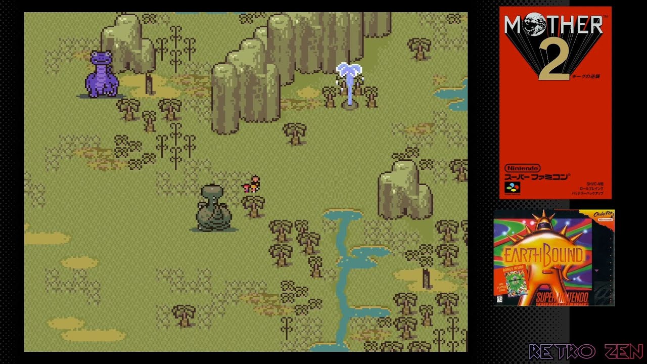 MOTHER 2 (EarthBound) - Part 6/7 - SNES - ギーグの逆襲 ~ Honey, I Shrunk the ...