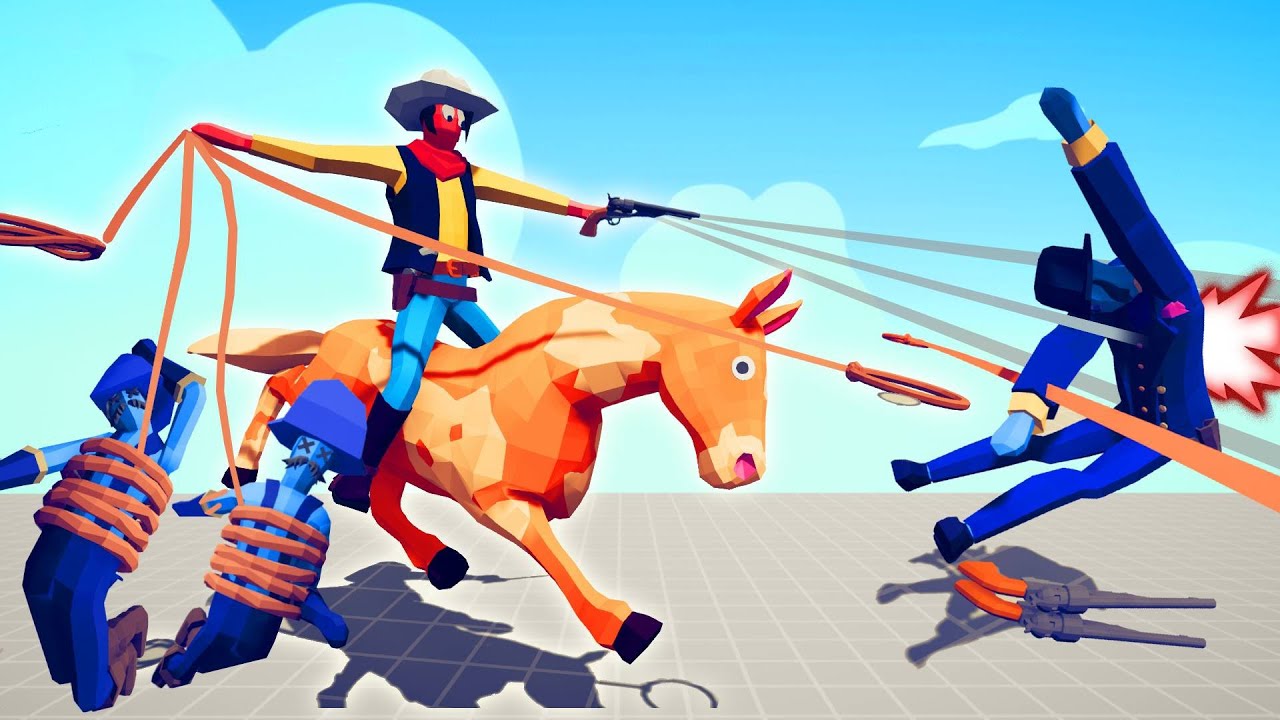 MARKSMAN LUCKY LUKE vs EVERY UNIT marksman | TABS - Totally Accurate ...