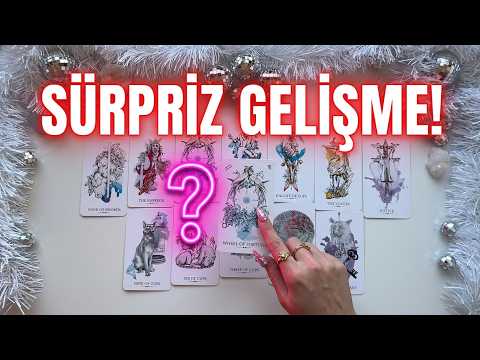 Aklındaki Kişi ile İlgili Seni Bekleyen SÜRPRİZ Gelişme Ne! 😲🎉 | Tarot Açılımı 🎉🔮