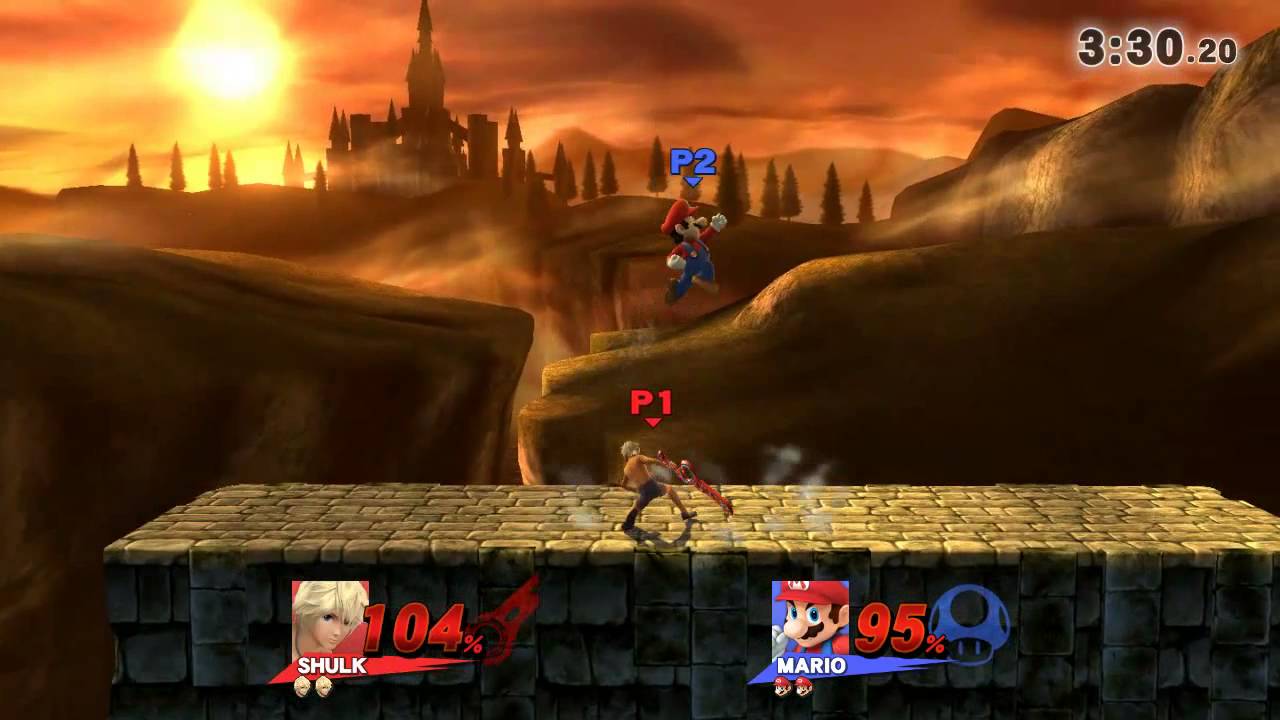 Shulk vs Mario FG - YouTube