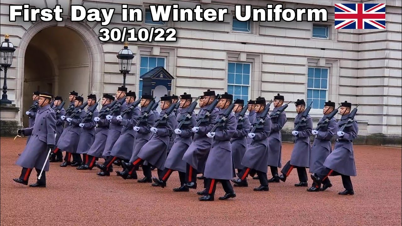 "Changing of the Guard Ceremony" First Day in Winter Order 30/10/22 ...