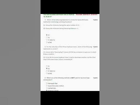 Digital Design with Verilog | Week 4 | IIT Guwahati | NPTEL | 2024 - YouTube