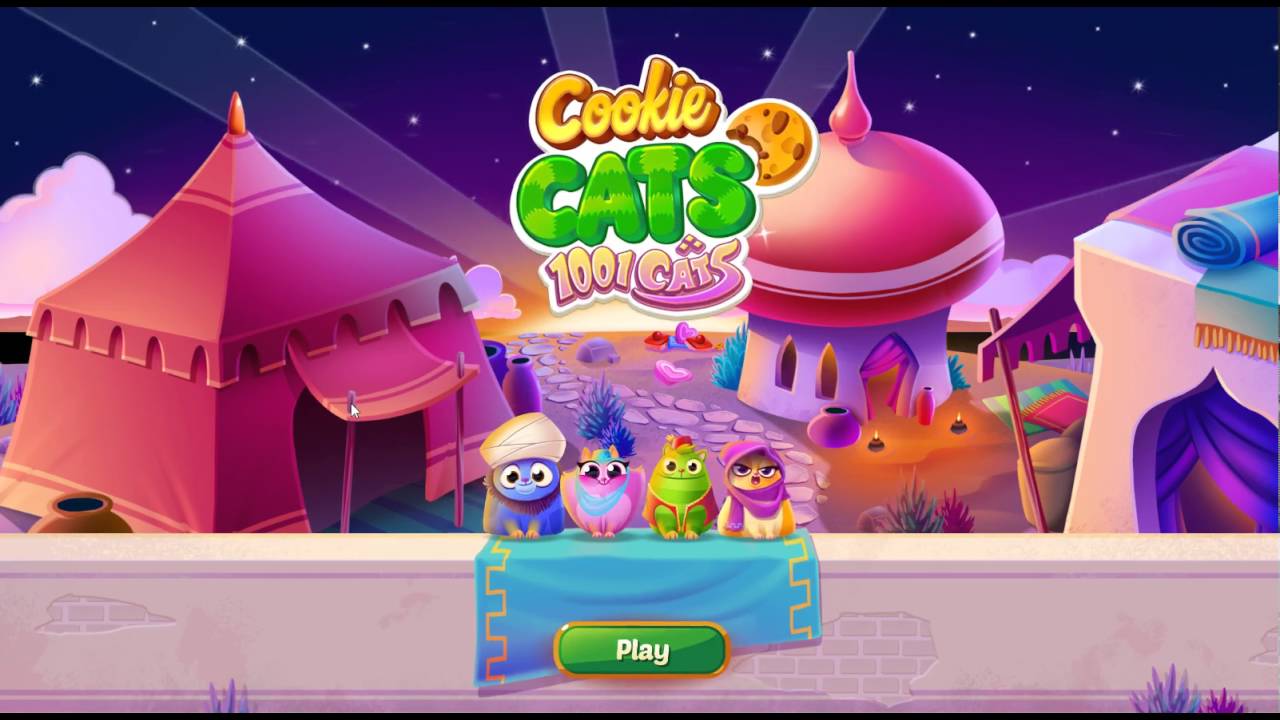 Cookie Cats Intro 1001cats - YouTube