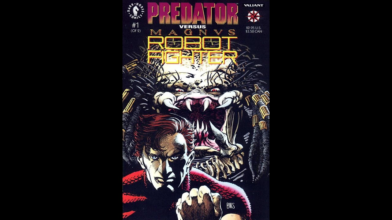 PREDATOR VS. MAGNUS ROBOT FIGHTER #1 REVIEW. What a cool crossover ...