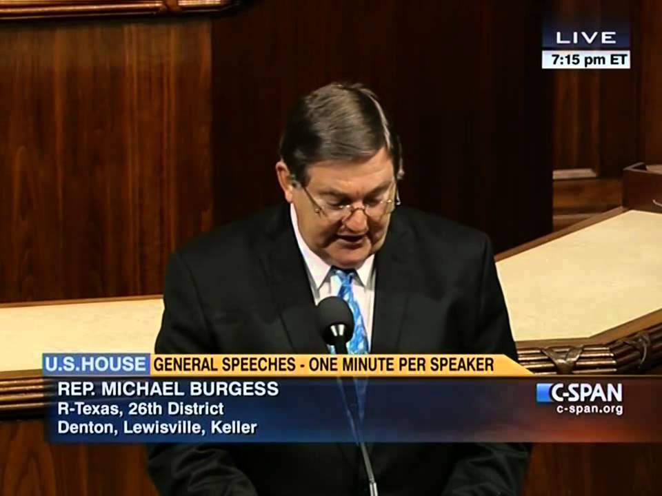 Rep. Michael Burgess: "The President Needs to Come to the TX Border ...