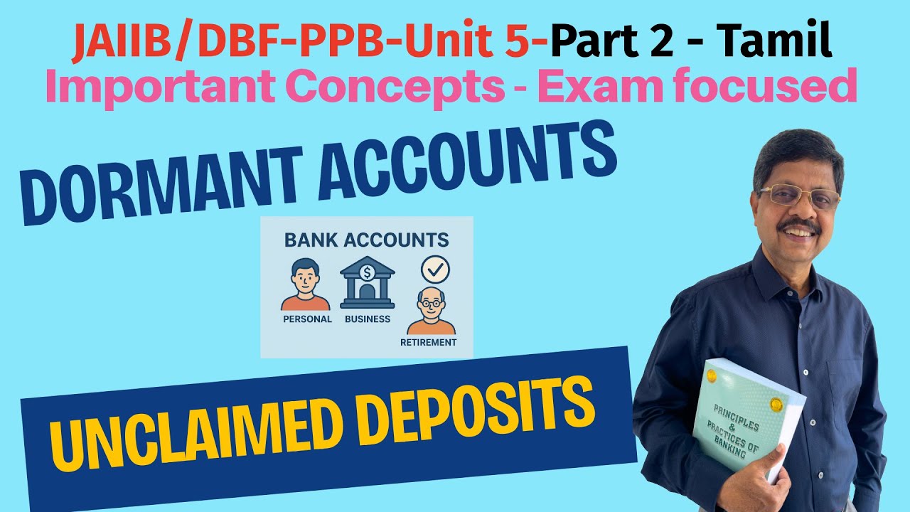Dormant Accounts & Unclaimed Deposits – என்ன காரணம்? | DEAF Fund | RBI ...