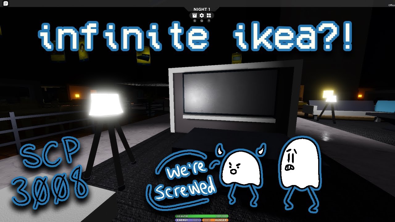 gotta hunker down in the haunted ikea | Roblox (3008 & "Horror ...