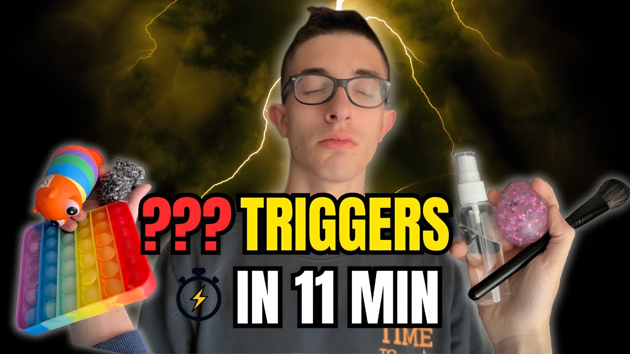 Fastest ASMR Ever? Most Triggers in Just 11 Minutes! 🤯⚡(Can you count ...