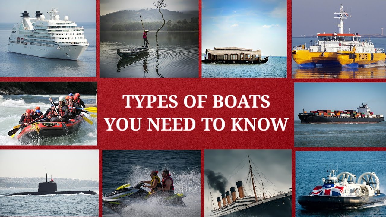 Ships & Boats On Water PART-2|Different types| Navigating the Seas ...