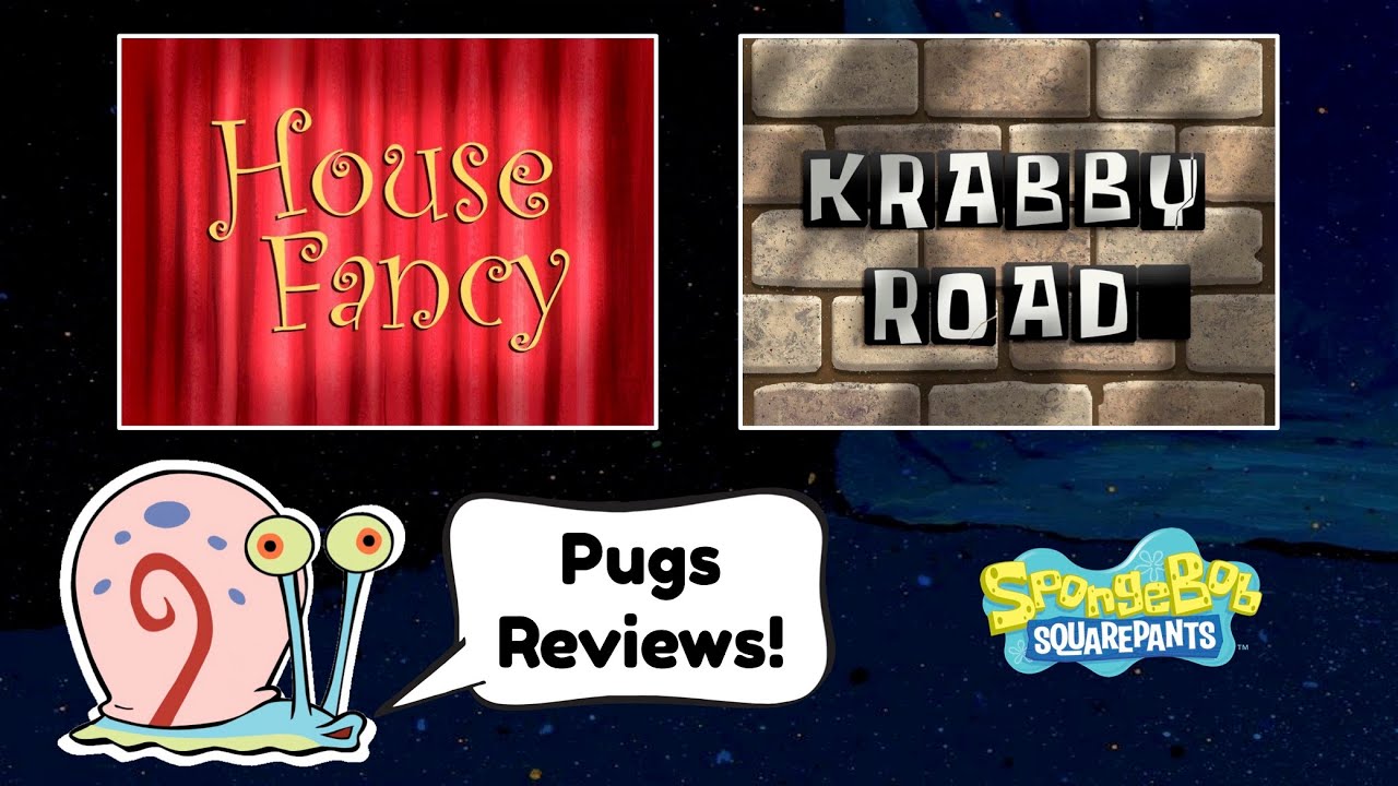 Pugs Reviews SpongeBob: House Fancy + Krabby Road - YouTube