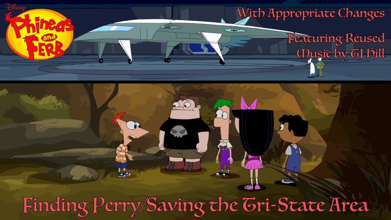 Phineas and Ferb - Finding Perry/Saving the Tri State Area Clip - YouTube