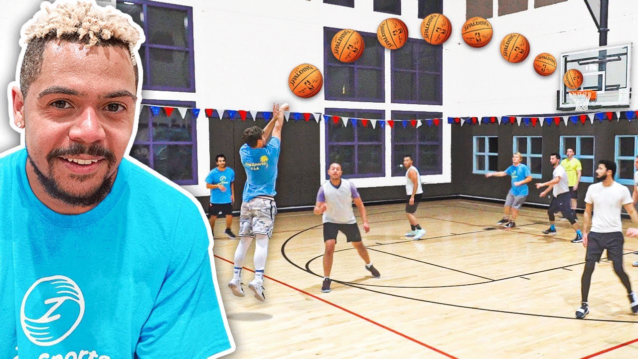 Zacks First Game! We Went CRAZY!? - Basketball Game 3 - YouTube