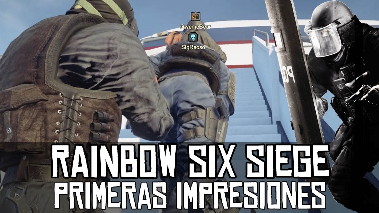 Rainbow Six Siege (closed alpha) || Primeras impresiones - YouTube