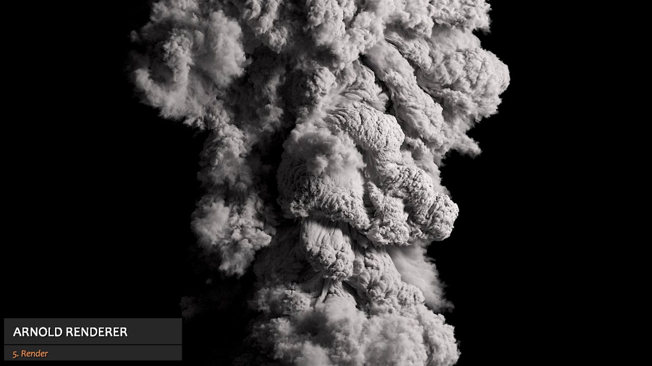 FumeFX 5.0.1 and Arnold Renderer Support - YouTube