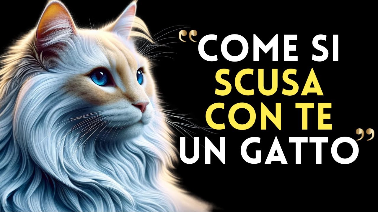 COME UN GATTO SI SCUSA CON TE | Spiritualità Felina - YouTube