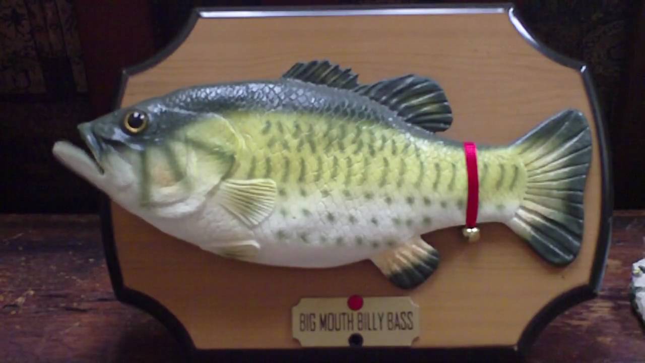 Gemmy Singing Christmas Big Mouth Billy Bass - YouTube
