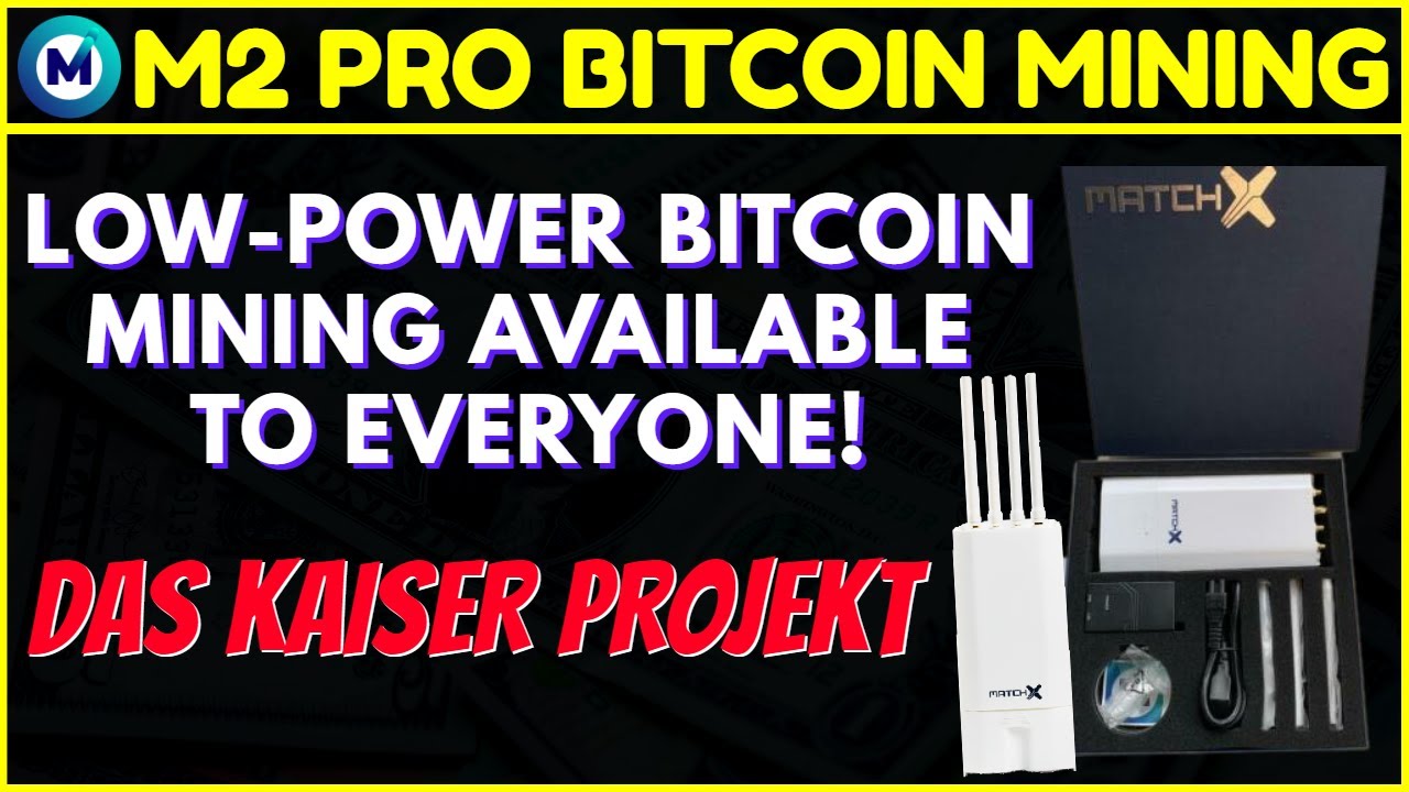 📈 MatchX M2 PRO MINER | How To Setup Bitcoin Mining - YouTube