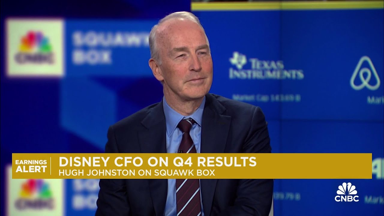 Disney CFO: I wouldn't change anything about our portfolio - YouTube