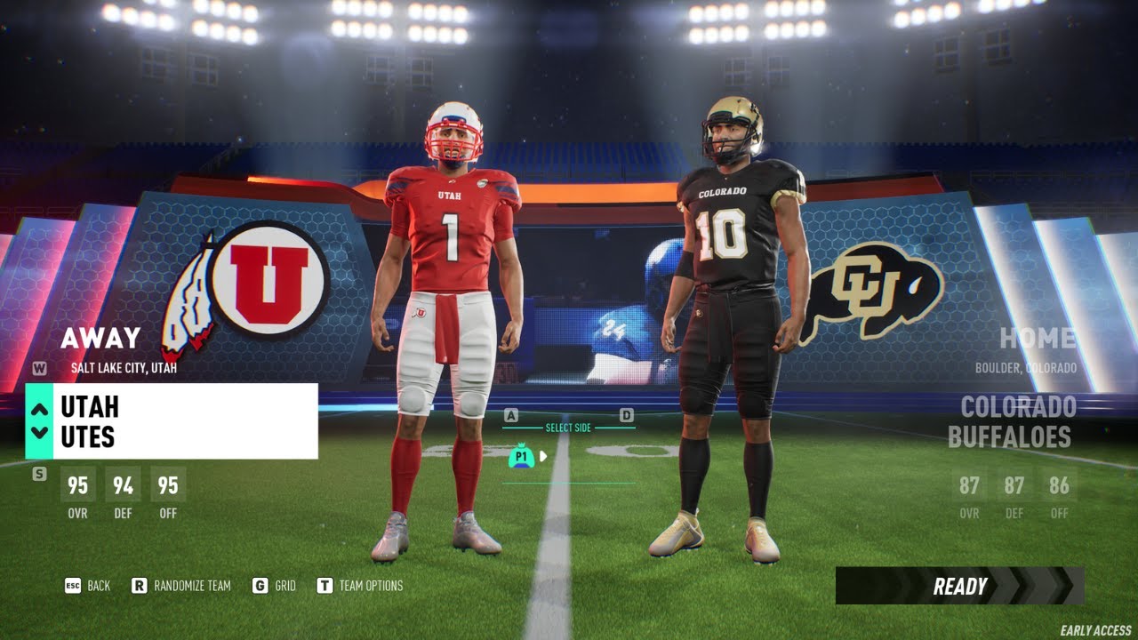 NCAAF Utah Utes VS 17Colorado Buffaloes- Maximum Football - Steam Early ...