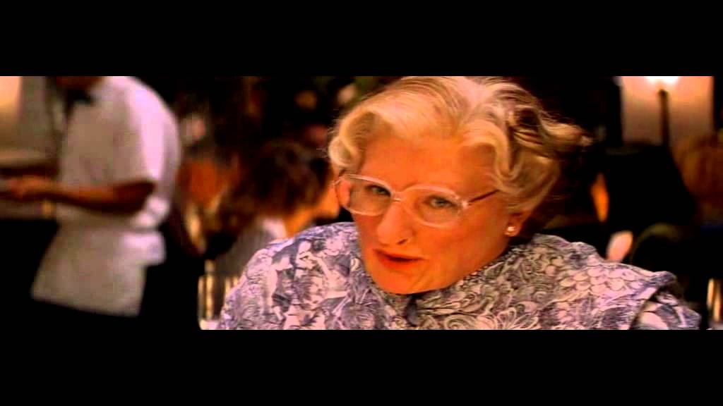 MRS DOUBTFIRE: Cena di compleanno - YouTube