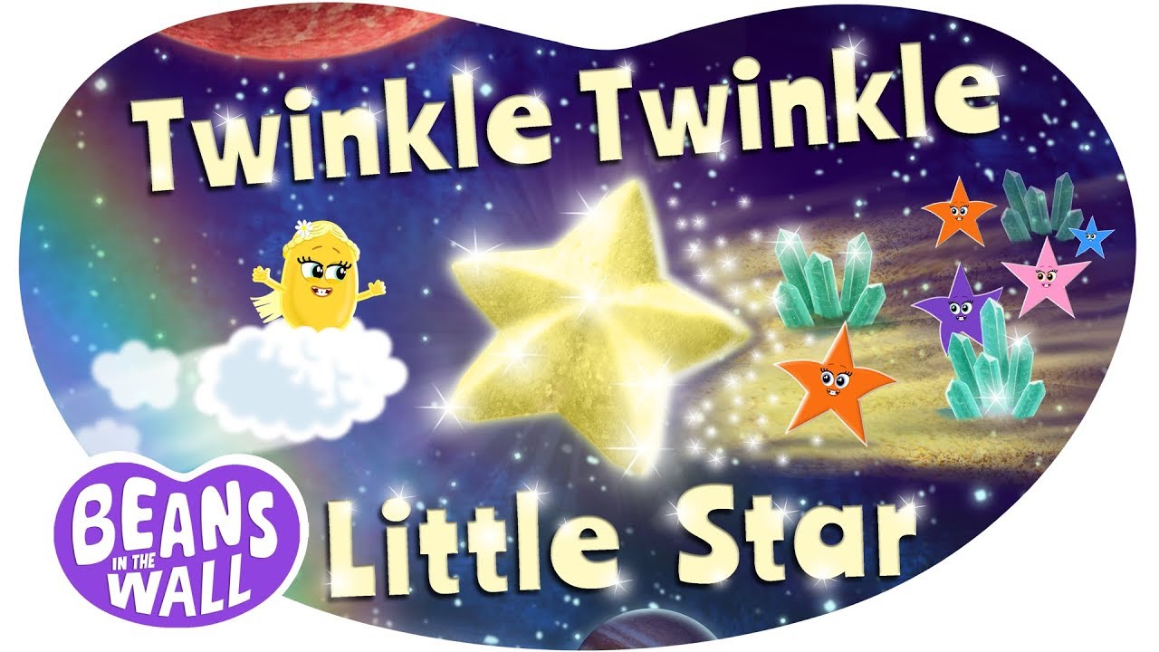 Twinkle Twinkle Little Star | Kids Songs | Beans in the Wall - YouTube