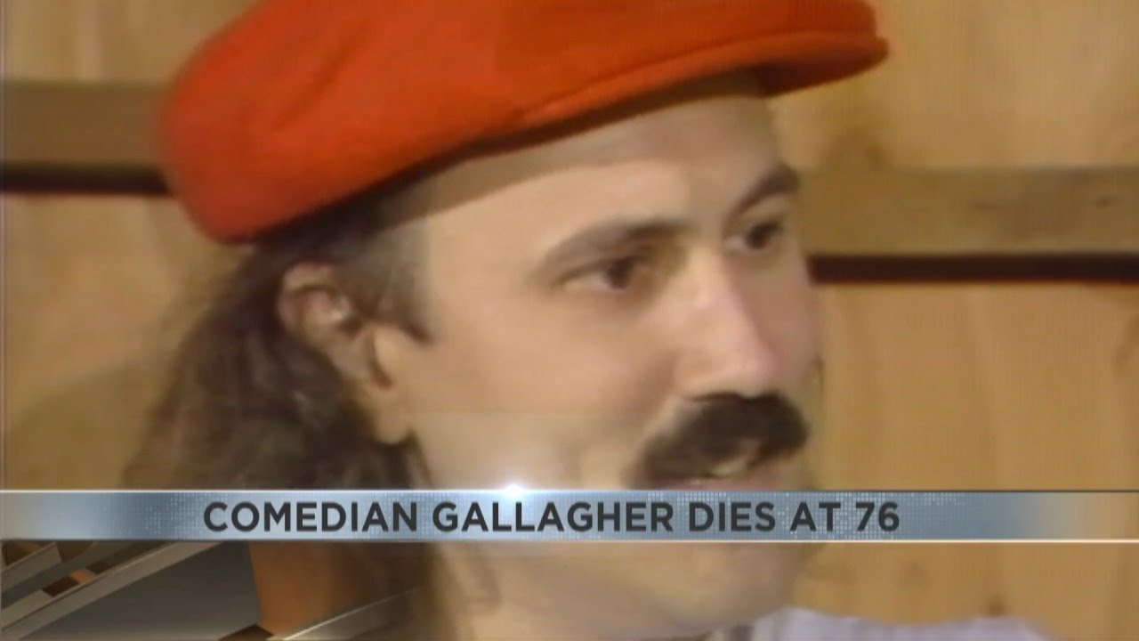 Gallagher, watermelon-smashing comedian, dead at 76 - YouTube