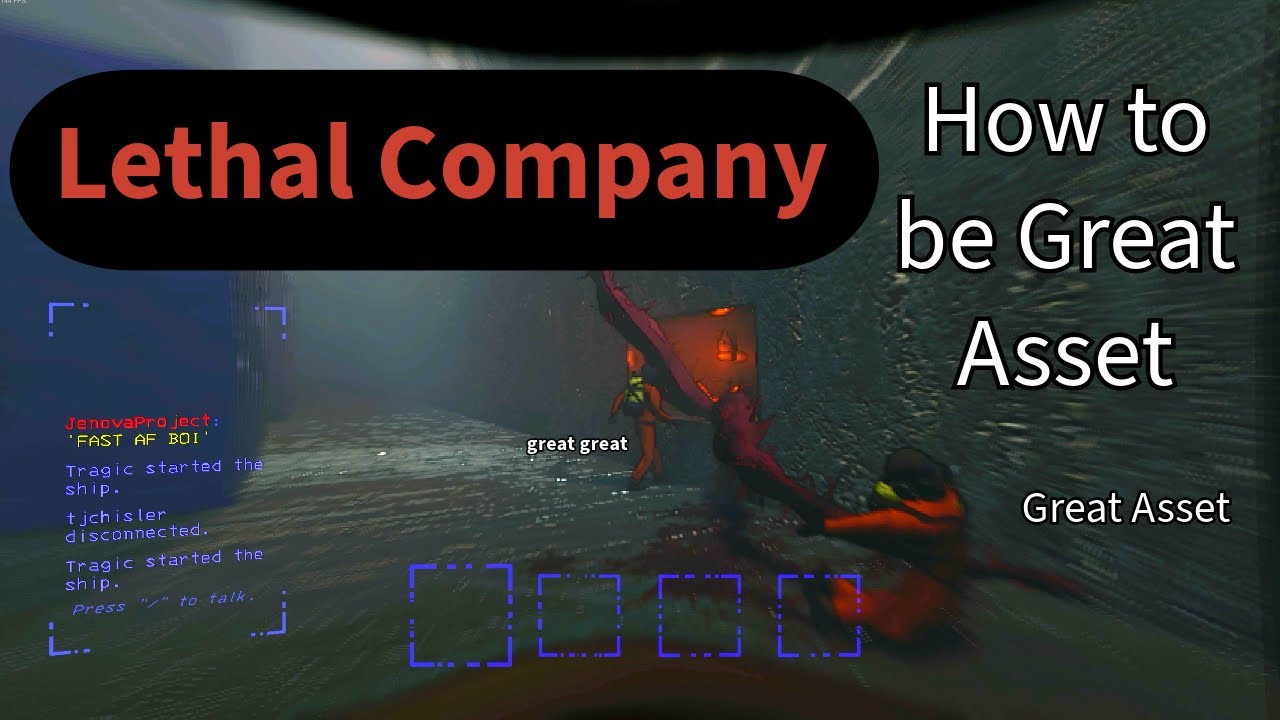 Lethal Company how to be a Great Asset. Funny Moments! - YouTube