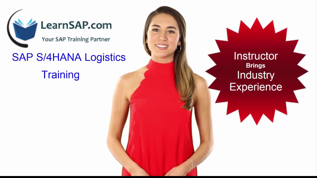 SAP S4HANA Logistics Training | SAP Simple Logistics - LearnSAP - YouTube