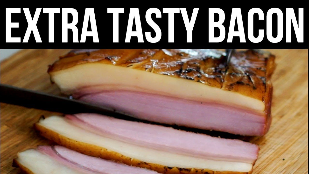 Easy homemade bacon recipe - YouTube
