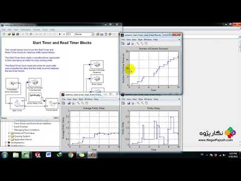 Start Timer and Read Timer Blocks-MATLAB - YouTube