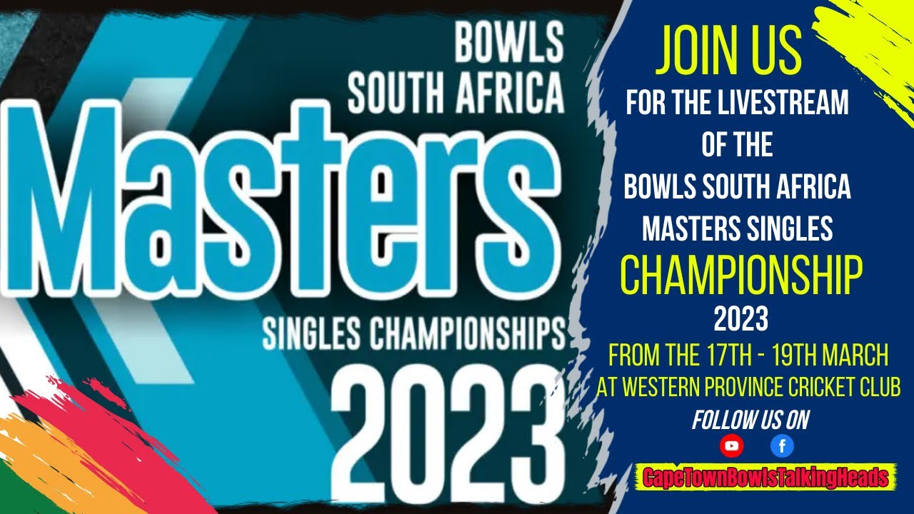 Bowls SA Masters Singles Championship 2023 ( Day 2) - YouTube