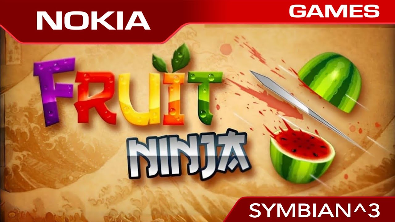 How to install Fruit Ninja for Nokia Symbian^3 - YouTube
