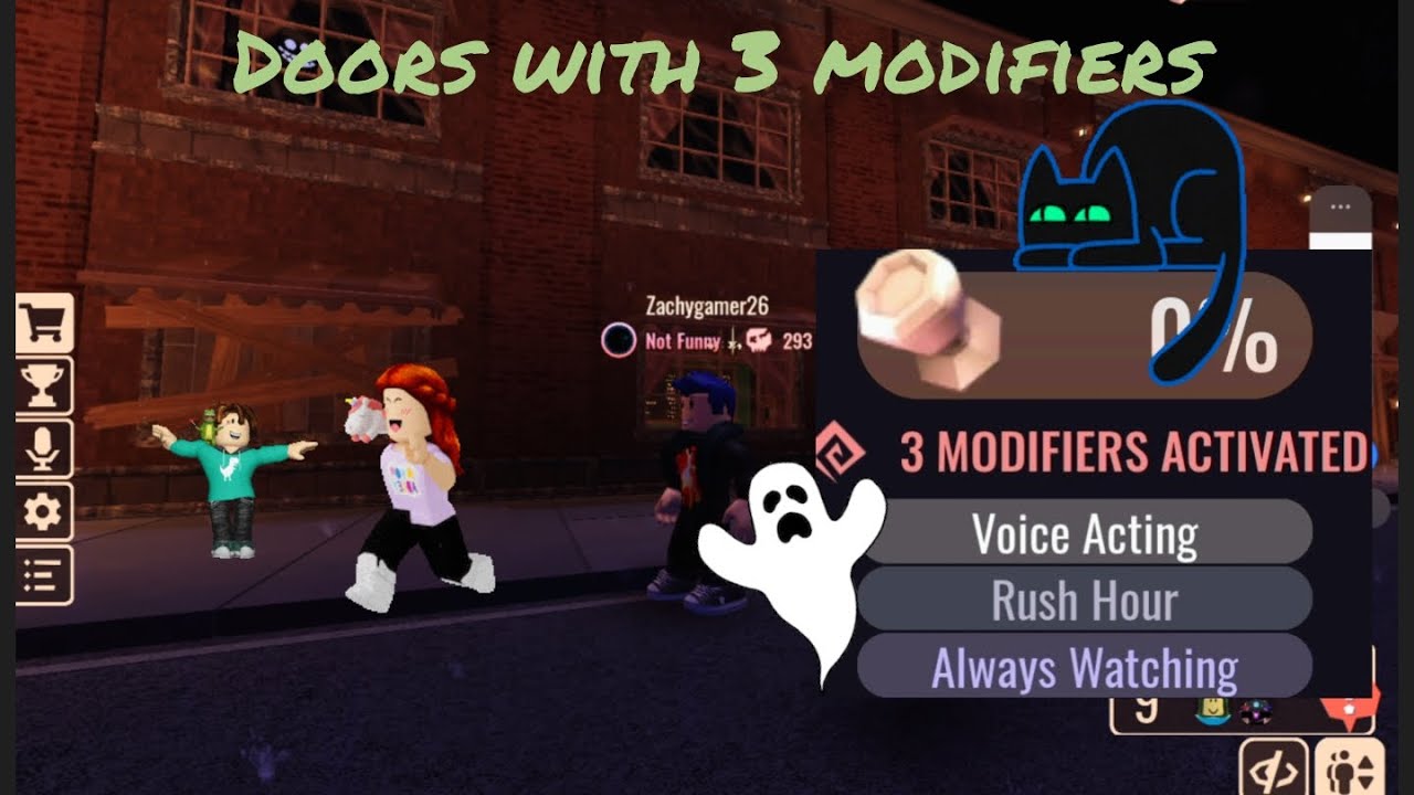 almost spooky month hehehe (doors modifiers) - YouTube