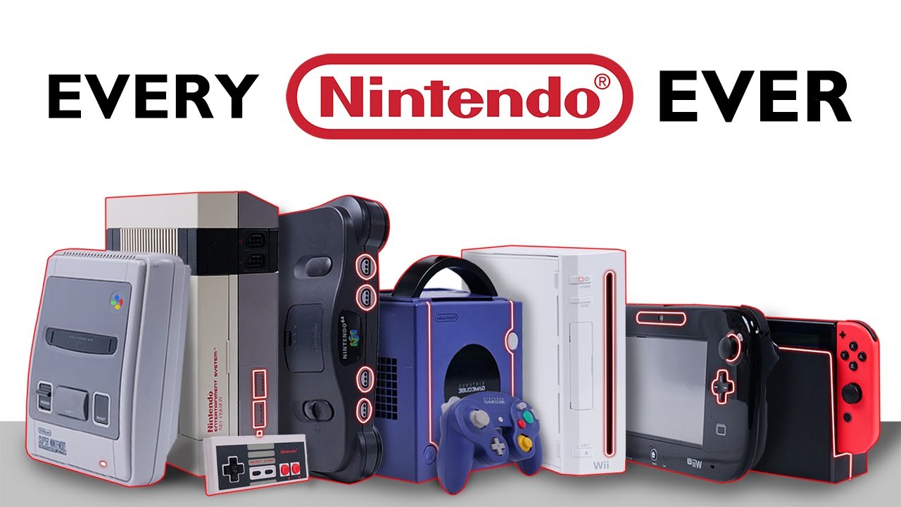 I Bought Every Nintendo Console Ever - YouTube