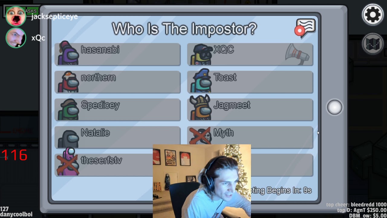 XQC questions Jagmeet at Among Us! - YouTube