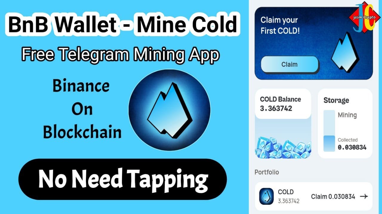 BnB Wallet - Mine Cold 🔥 | Telegram Mining App | Free Mining App | Free ...