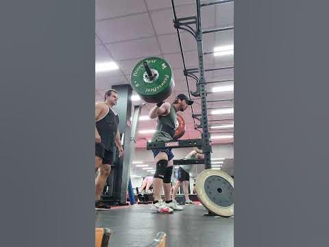 150kg/330lbs X 2 Squat @ 66kg/145lbs BW - YouTube