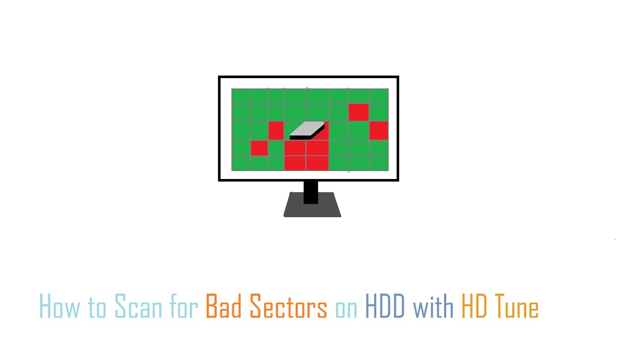 How to Scan for Bad Sectors on HDD with HD Tune - YouTube