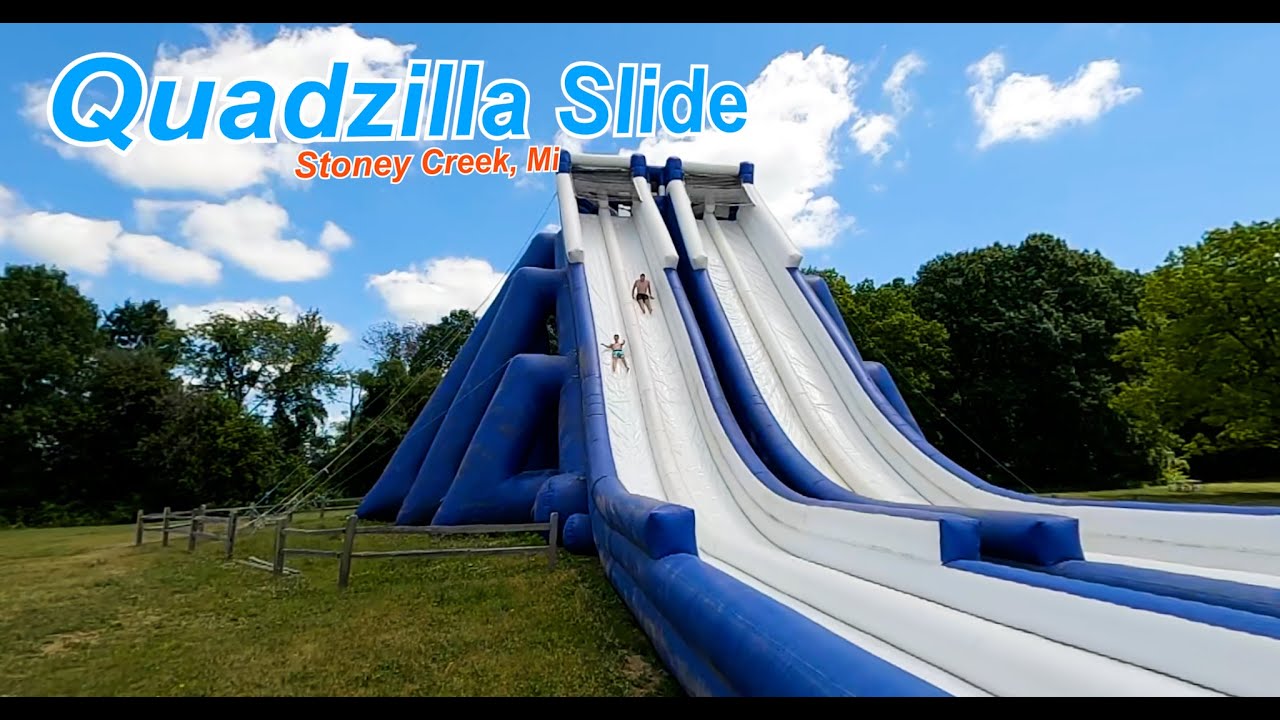 Quadzilla Slide | Stoney Creek, Michigan - YouTube