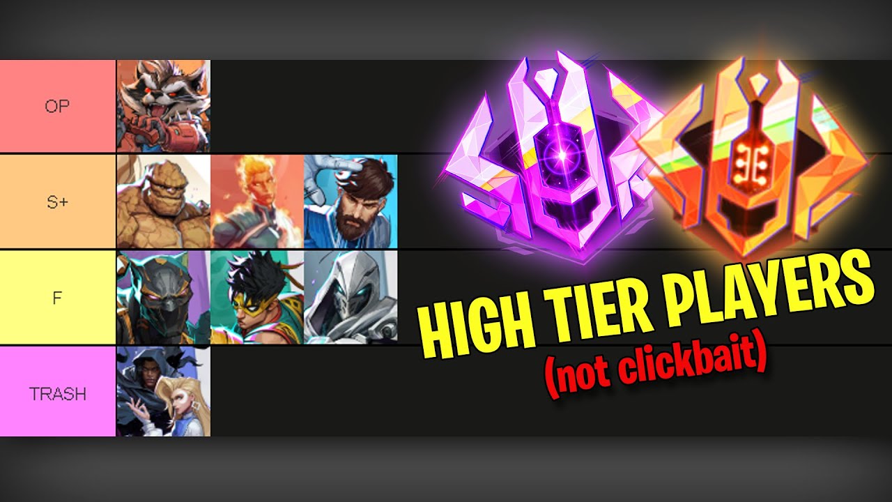 HIGH TIER Players Rank ALL Heroes in Marvel Rivals Season 1.5 - YouTube