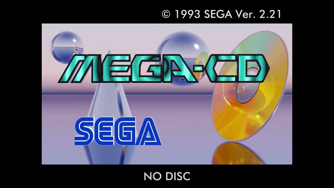 Sega Mega CD Startup European Version 2 HD Recreation - YouTube