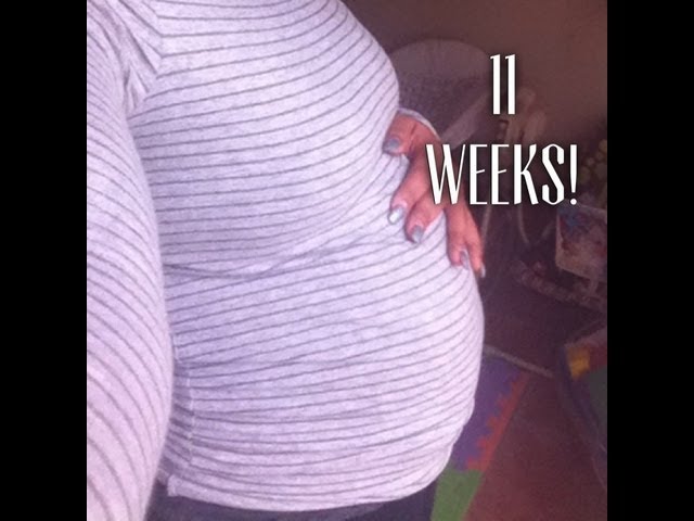Twins Belly At 11 Weeks Pregnant