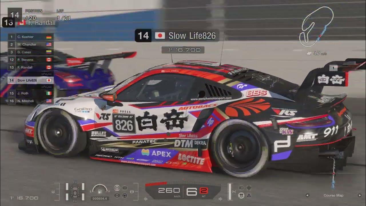 GT7 Gr3 DAYTONA AI Raceグランツーリスモ 7_20230415183406 - YouTube