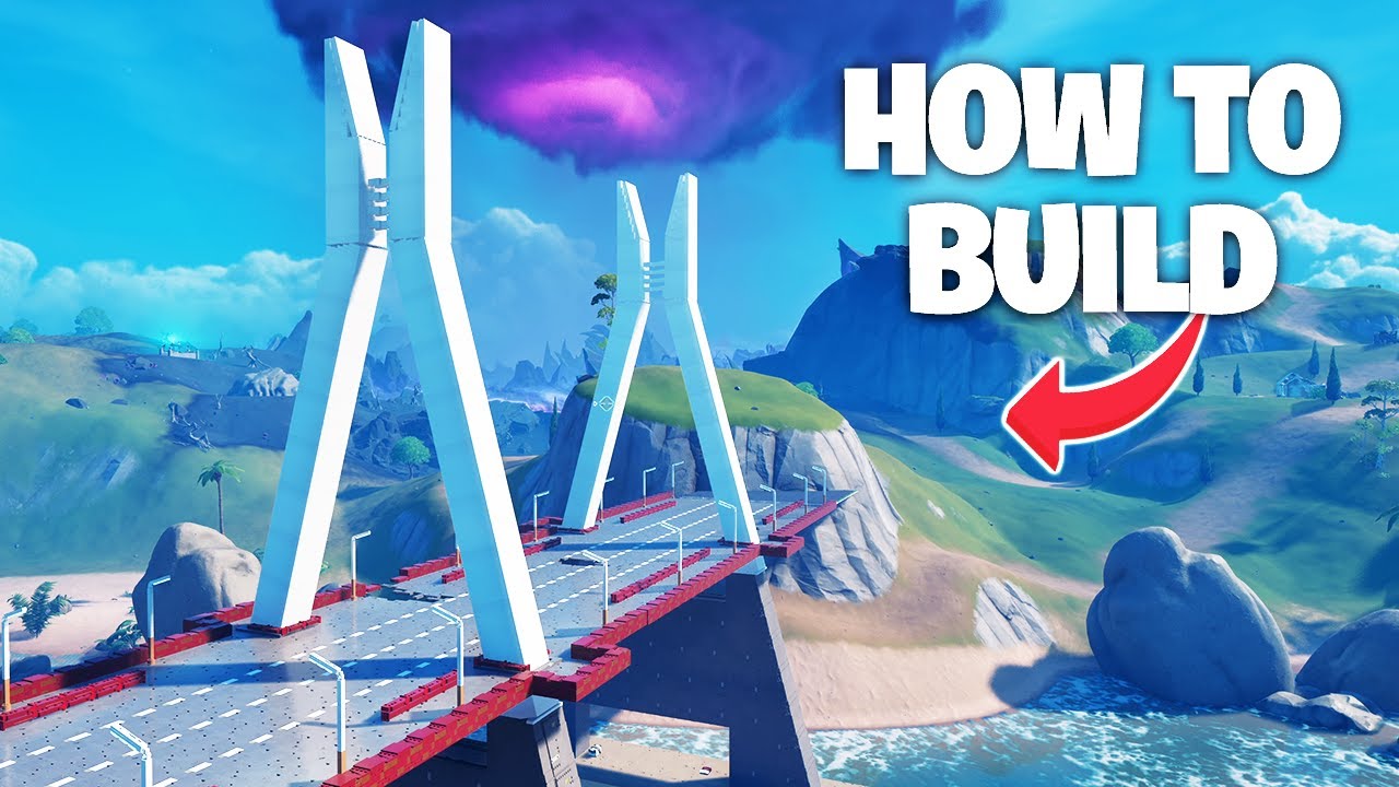 How to build BUSTED BRIDGE in LEGO Fortnite! - YouTube