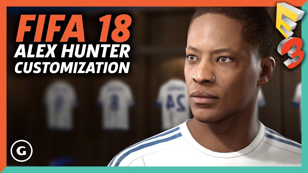 Alex Hunter Customization - Journey Part 4 | LA Galaxy vs Arsenal ...