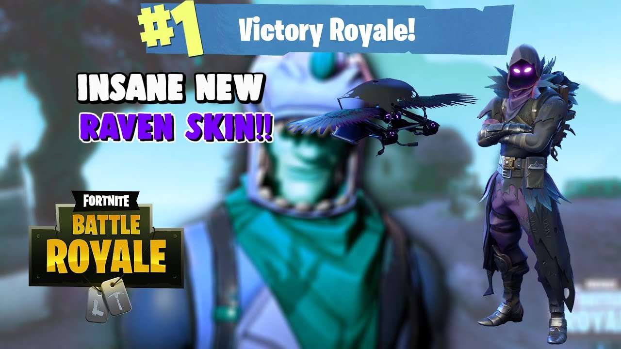 NEW RAVEN SKIN! AND GLIDER! | 2000 PLUS KILLS! 100+ WINS! | PLAYING ...