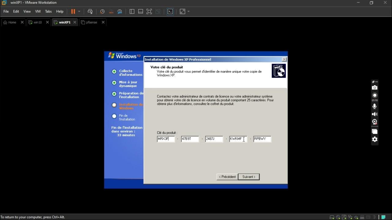 installation des VMs - YouTube