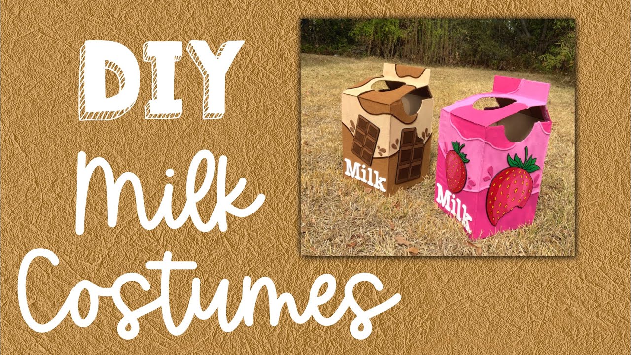 DIY Milk Costumes - YouTube