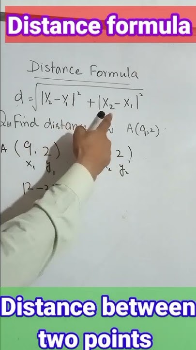 Distance b/w Two points #viral #trending #shorts #maths - YouTube