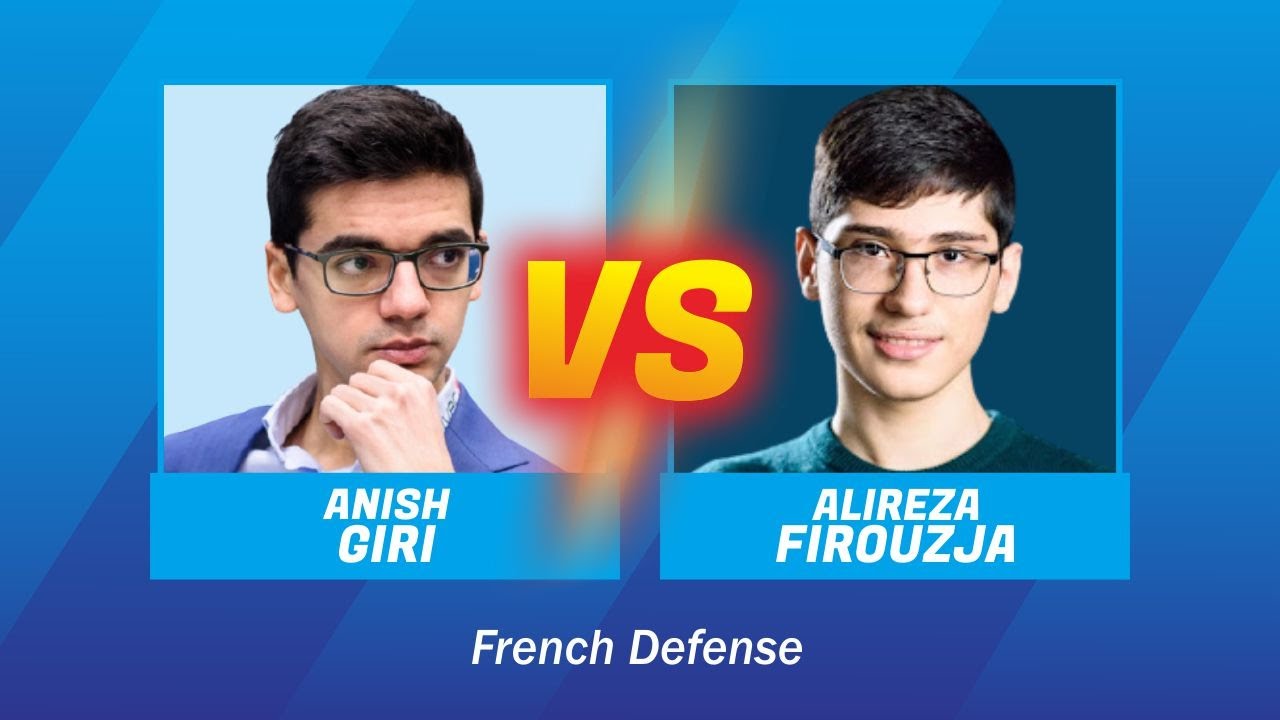 Most Decisive Games Anish Giri vs Alireza Firouzja French Defense - YouTube